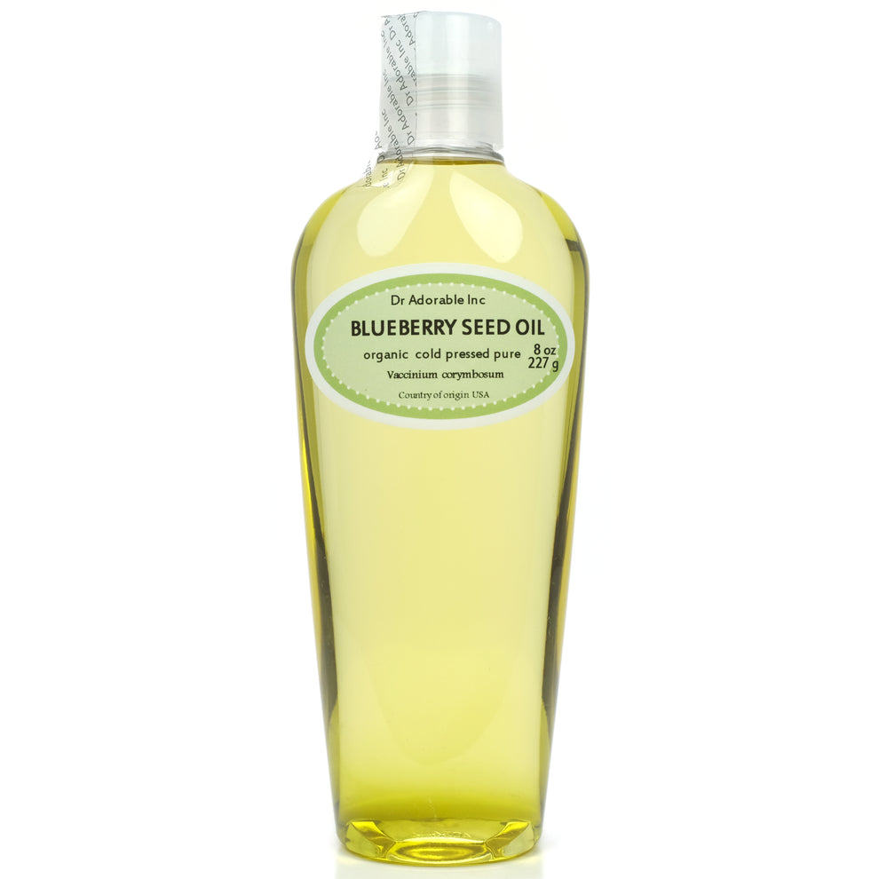Blueberry Seed Oil - 100% Pure Natural Organic Cold Pressed – Dr ...